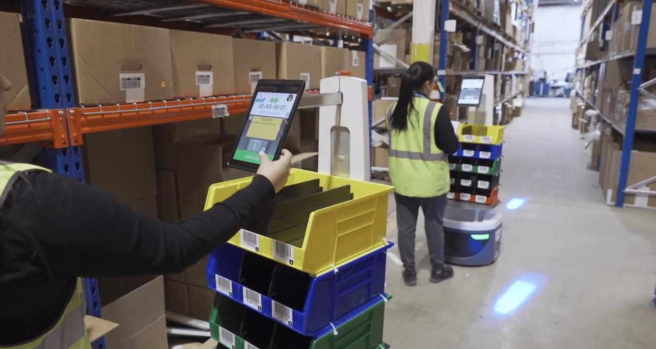 Efficient Robot Interface for Seamless Human-Robot Collaboration